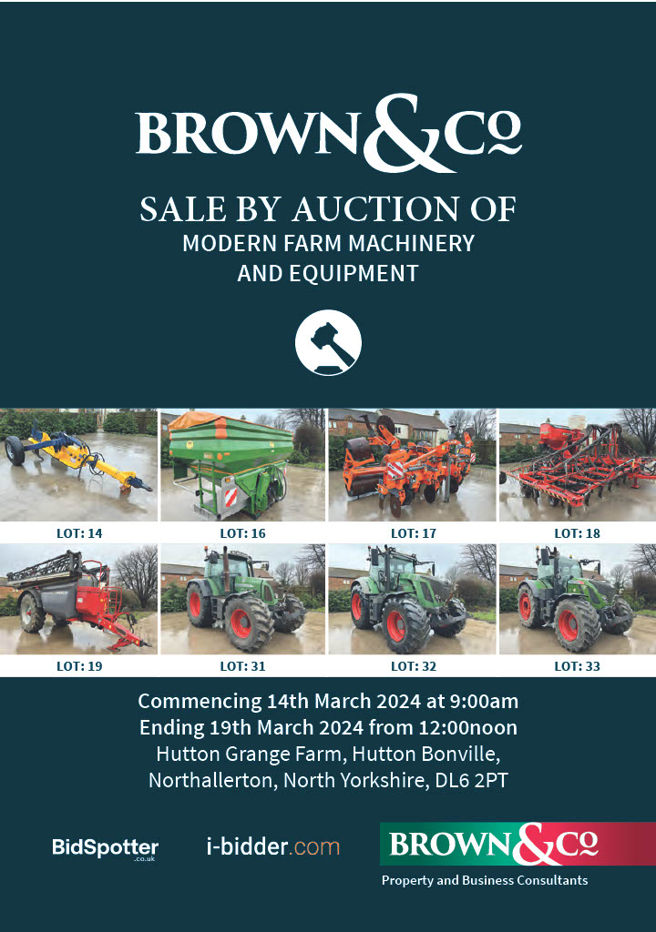 Machinery Auction, Catalogues & Calendars - Brown&Co